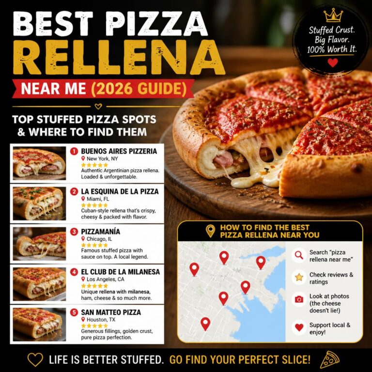 Best Pizza Rellena Near Me (2026 Guide): Top Stuffed Pizza Spots ...